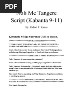 Crispin - Basilio - and - Sisa Script | PDF