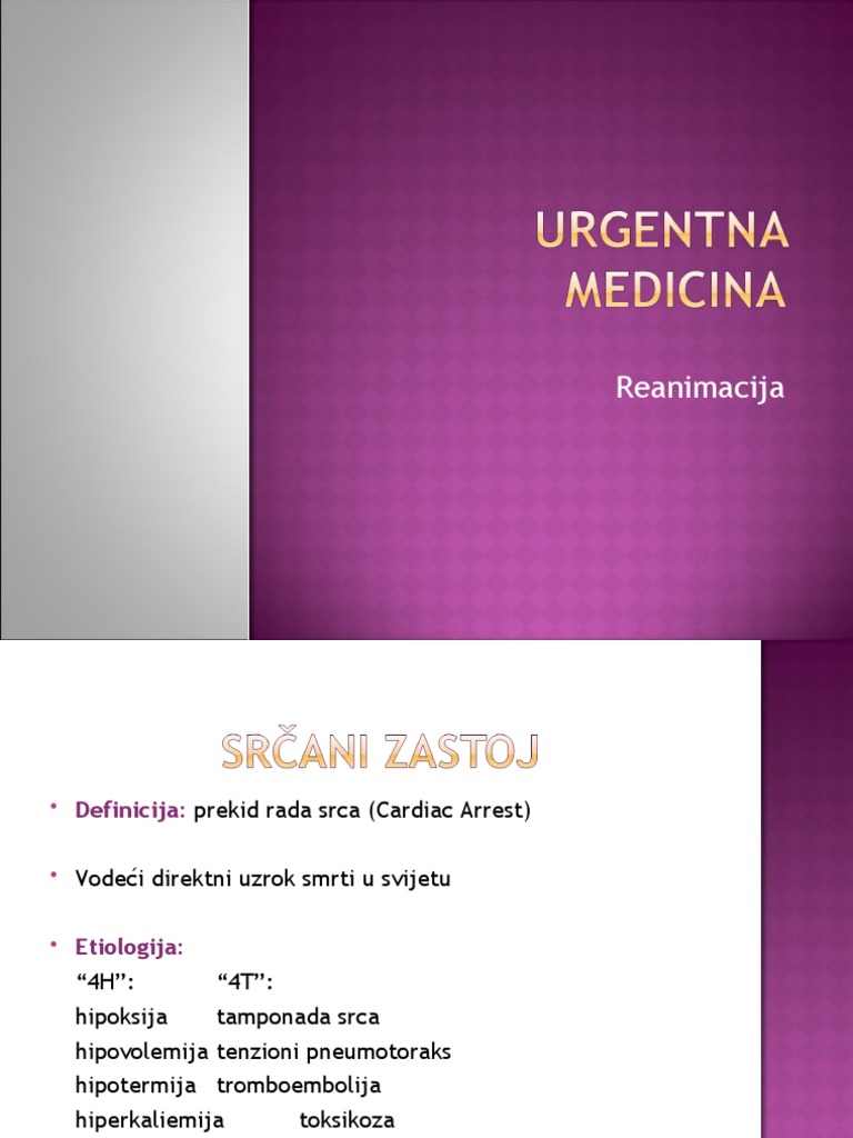REANIMACIJA | PDF
