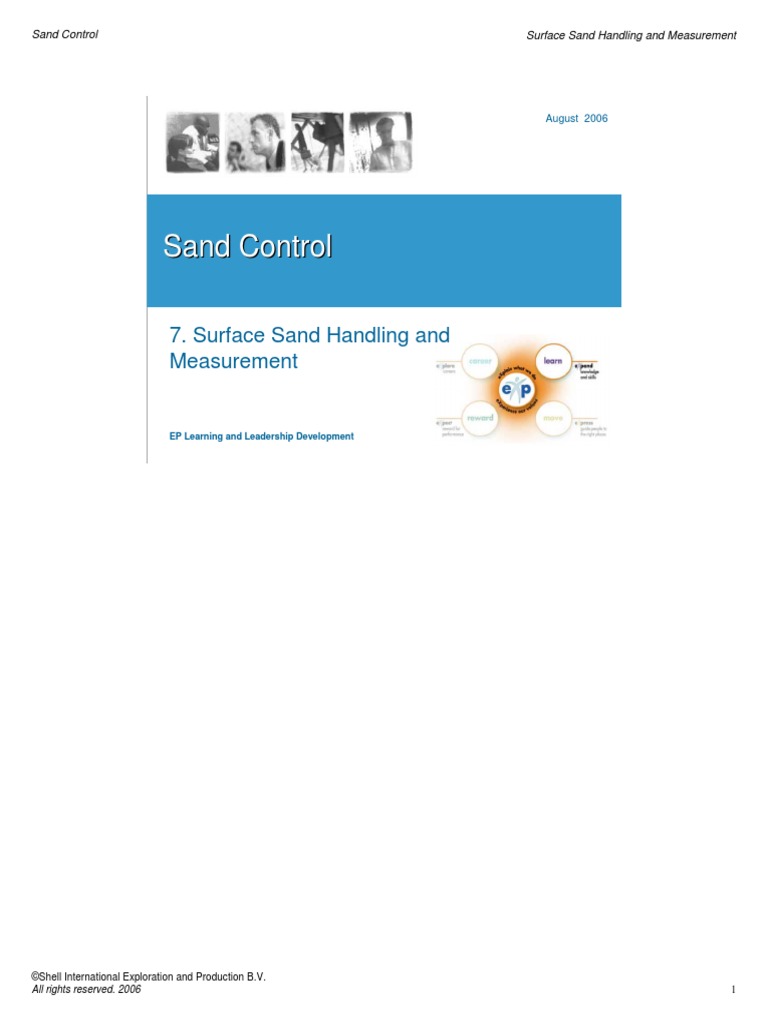 Surface Sand Handling & Measurement | PDF | Fluid Dynamics | Flow ...