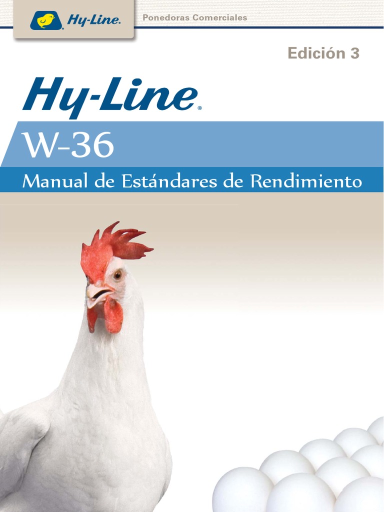 Manual de Manejo Hy - Line W 36 | PDF | Aves | Huevo como alimento