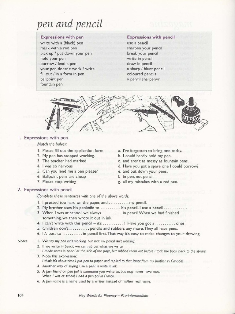 Pen and Pencil: Exp Essions Wit Pen Xpress o T Pen L | Download Free ...