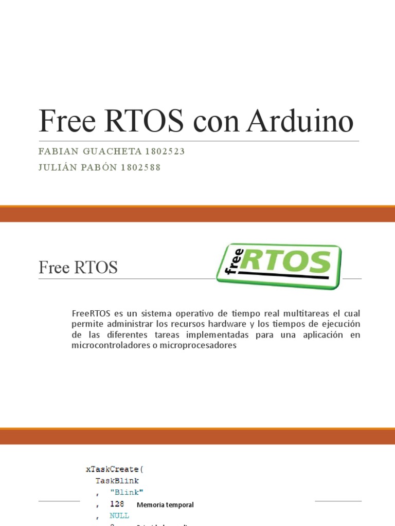 Free RTOS Con Arduino | PDF