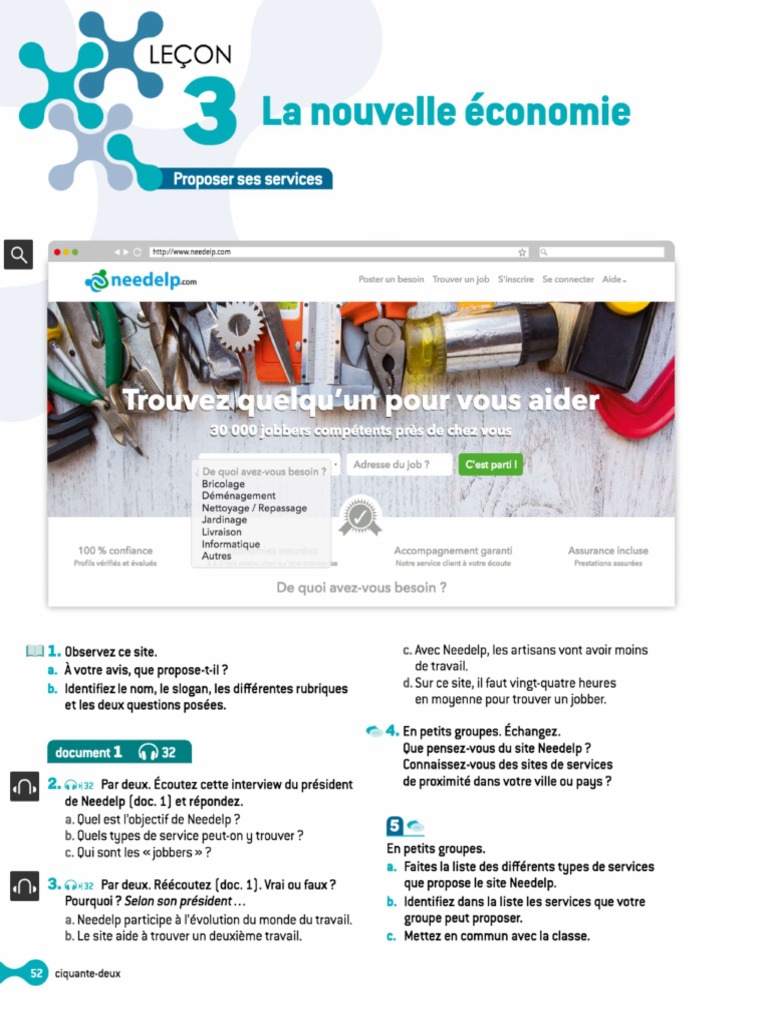 Dossier 3, Lecon 3 | PDF