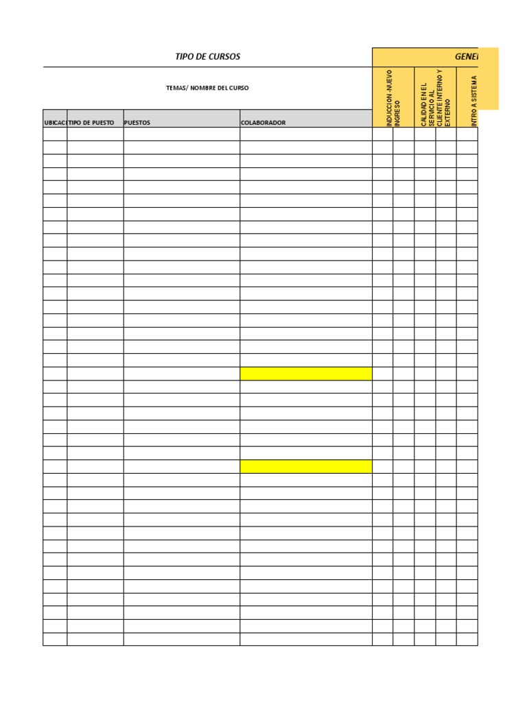 Formato de Control de DNC | PDF