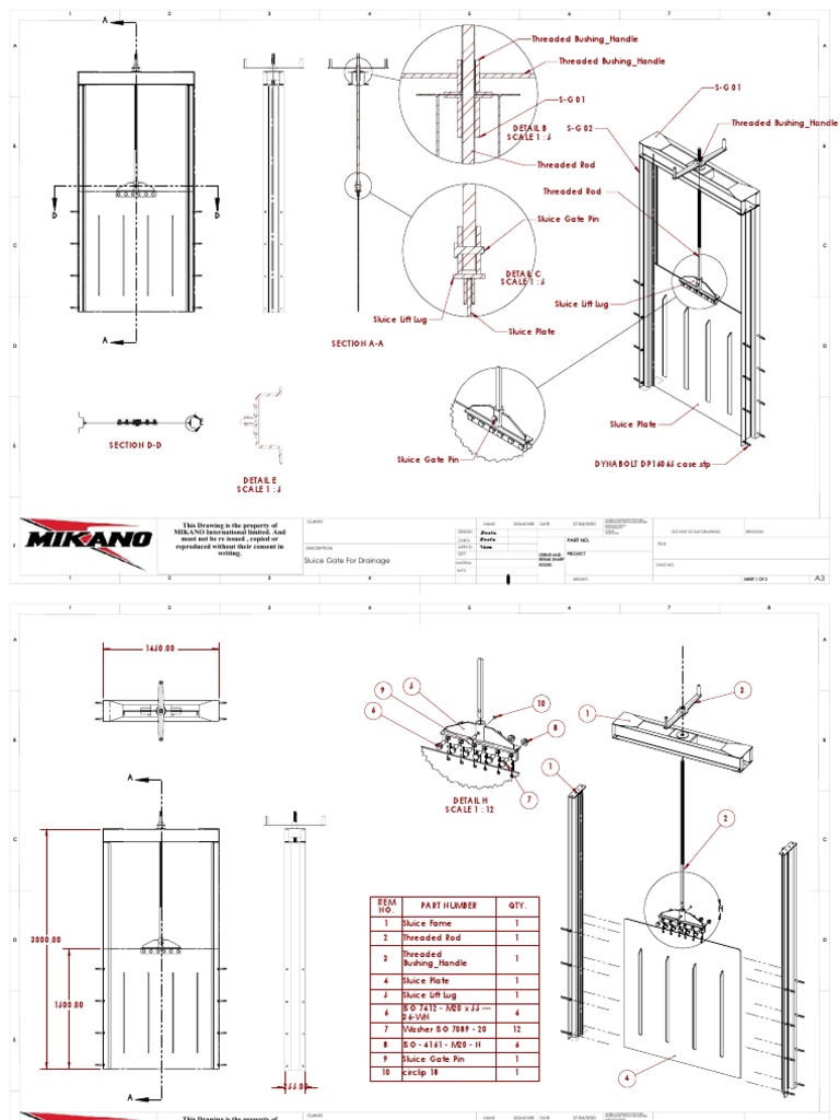 Sluice Gate | PDF | Mechanical Engineering | Nature