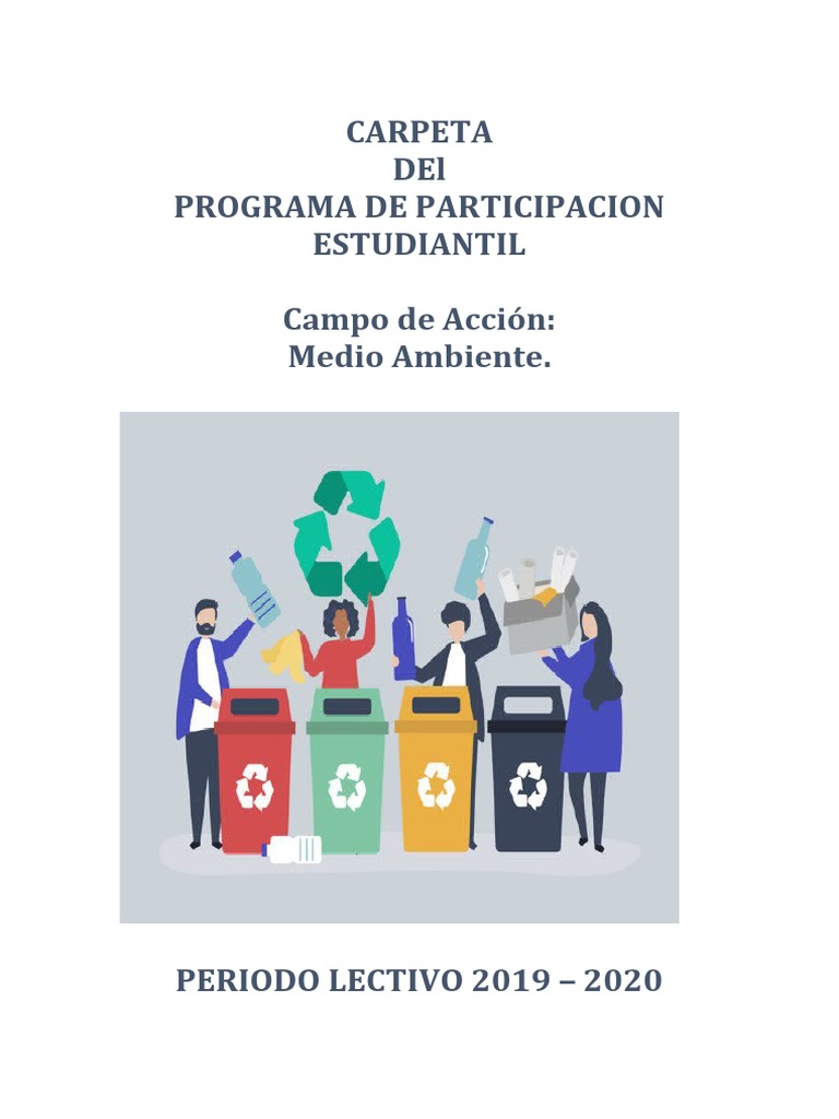 Proyecto P.P.E | PDF | Reciclaje | Residuos