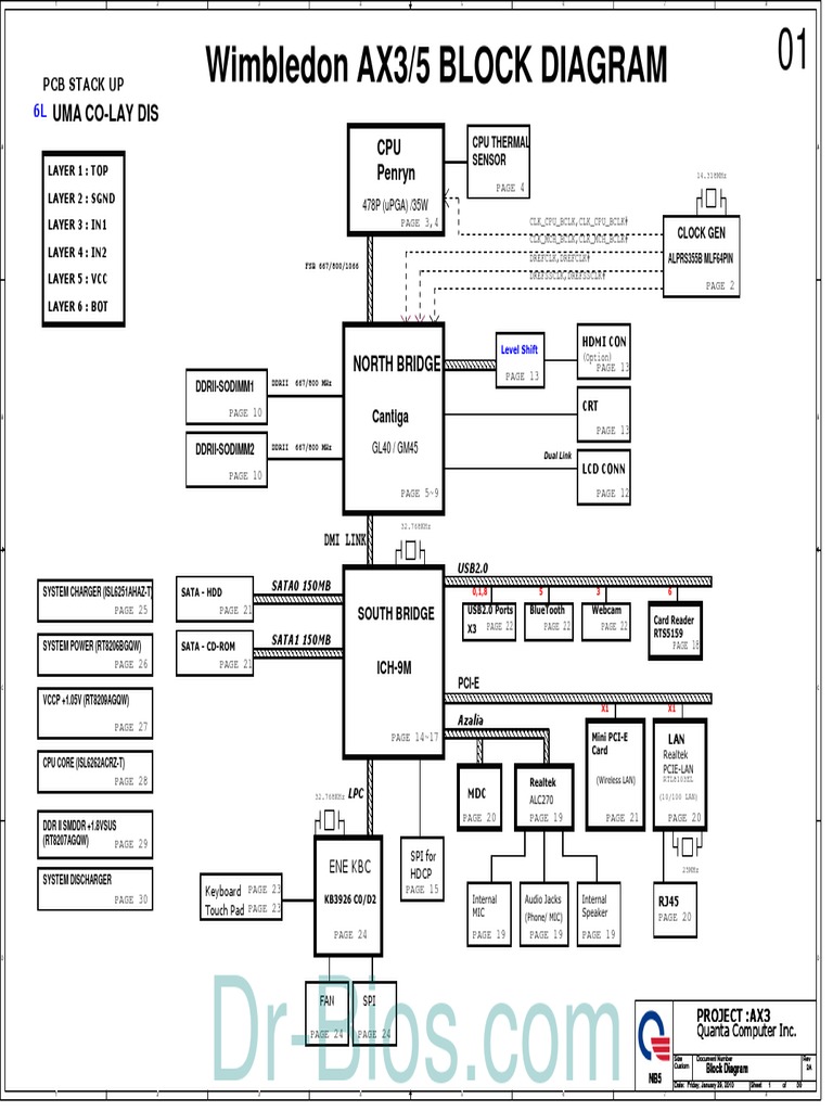 Diagrama C45 | PDF | Electrical Engineering | Computer Hardware