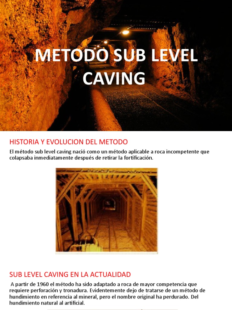 Metodo Sub Level Caving | PDF | Naturaleza