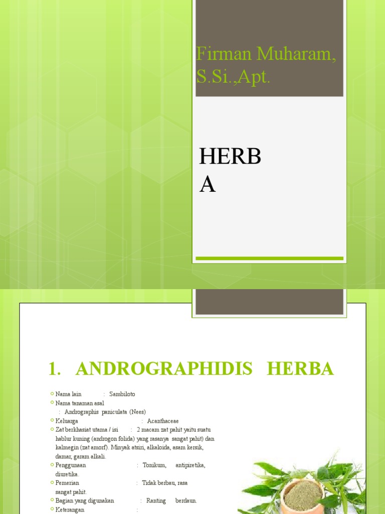 HERBA | PDF