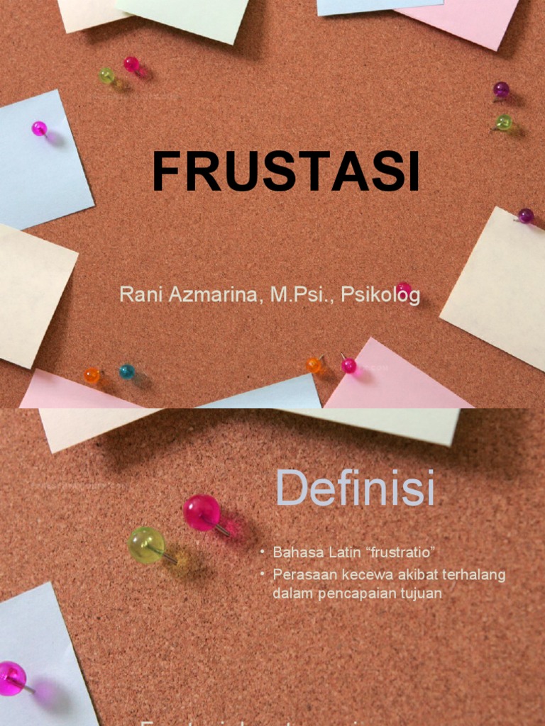 FRUSTASI | PDF