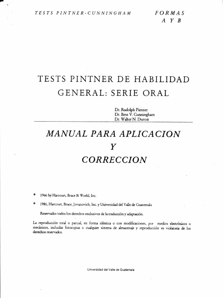 Test Cunningham | PDF