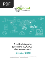 Npsa Role Based Protective Security Risk Assessment Guidance | PDF ...