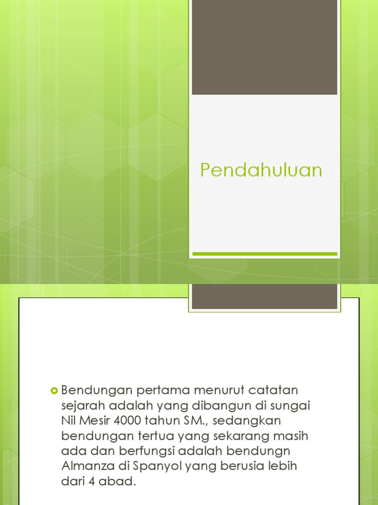 Fungsi dan Tipe Bendungan dalam Irigasi | PDF