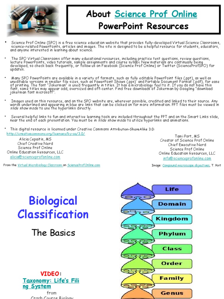 About Powerpoint Resources: Science Prof Online | PDF | Archaea ...