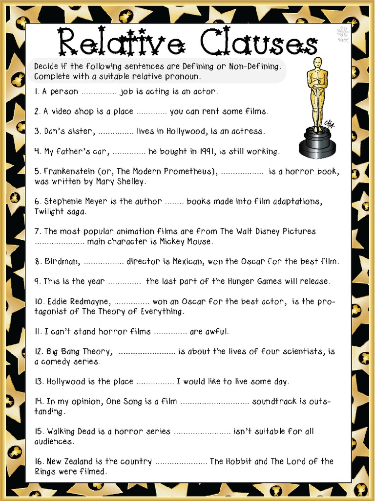 Relative Clauses | PDF