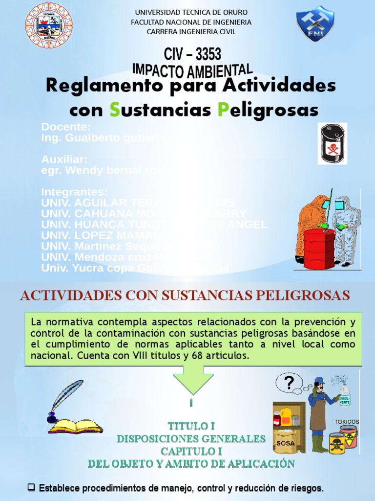 Sustancias Peligrosas | Descargar gratis PDF | Toxicidad | Residuos
