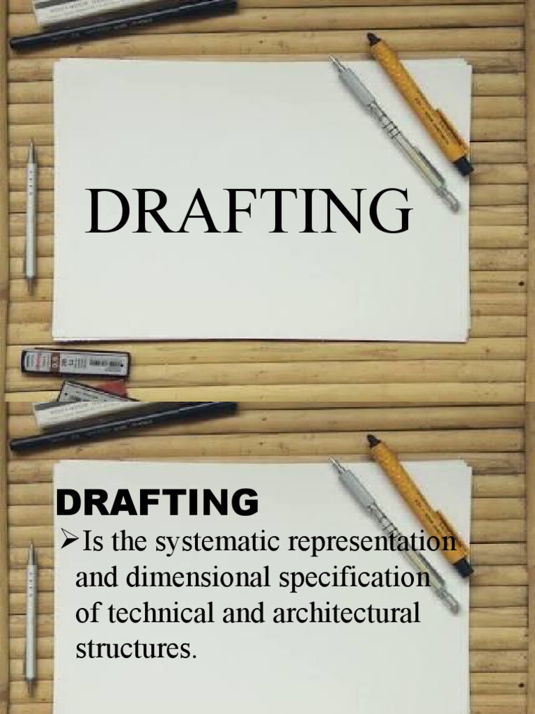 Drafting | PDF | Pencil | Drawing