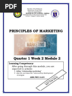 Business Marketing Module 1 - Principles of Marketing and Strategies ...