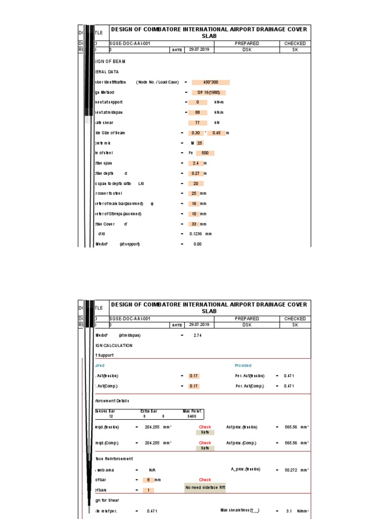 Design of Beam | PDF | Beam (Structure) | Civil Engineering