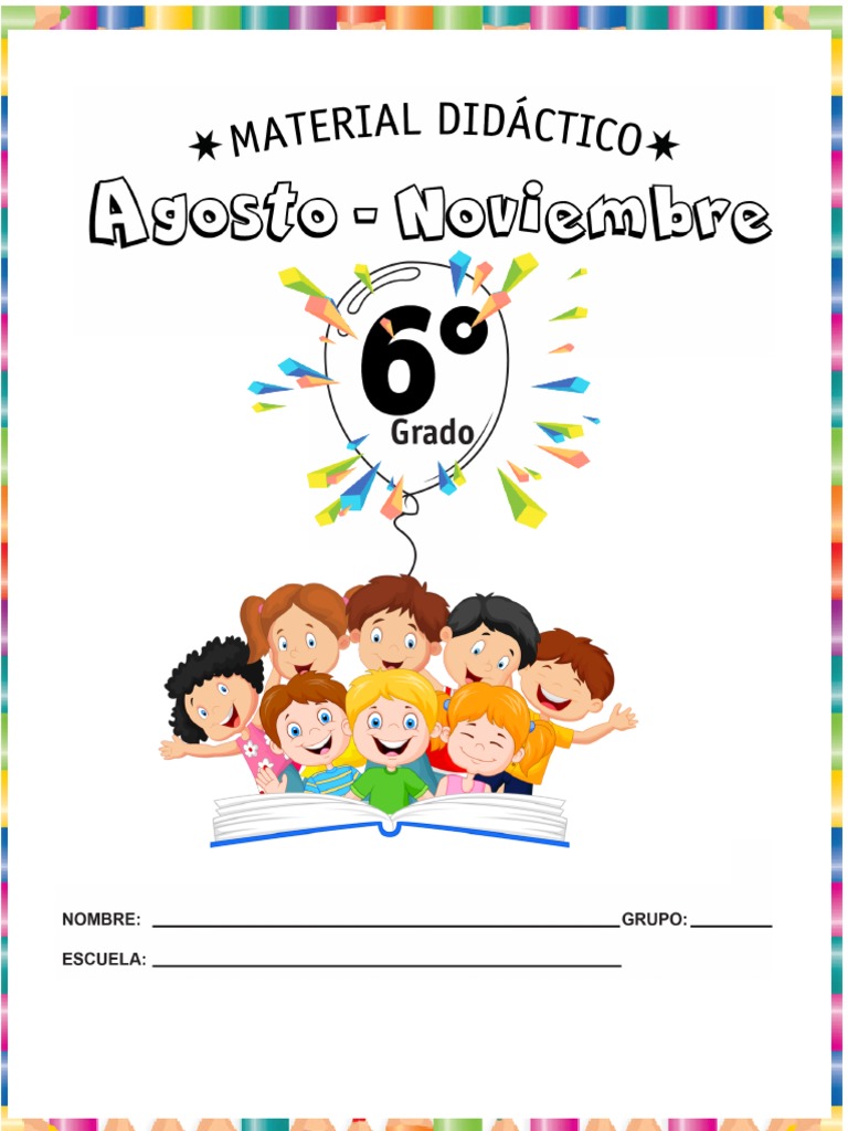 ??6° Trime 1 PDF | PDF | Fracción (Matemáticas) | Cuerpo humano