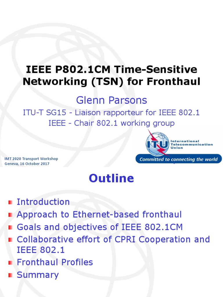 Glenn Parsons - P802.1CM | PDF | Internet Architecture | Computer Network