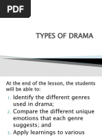 Definitions and Characteristics of Drama | PDF | Play (Theatre) | Theatre