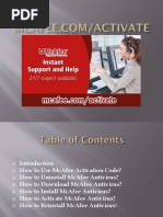 McAfee Activate - Enter 25-Digit Activation Code | PDF