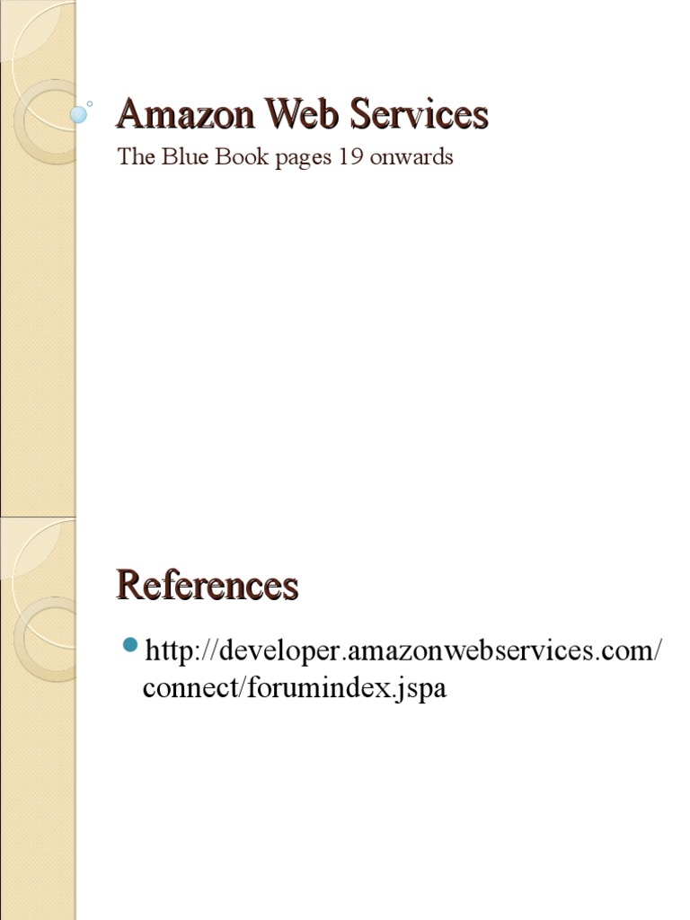 Amazon Web Services | PDF | Amazon Web Services | Web Service