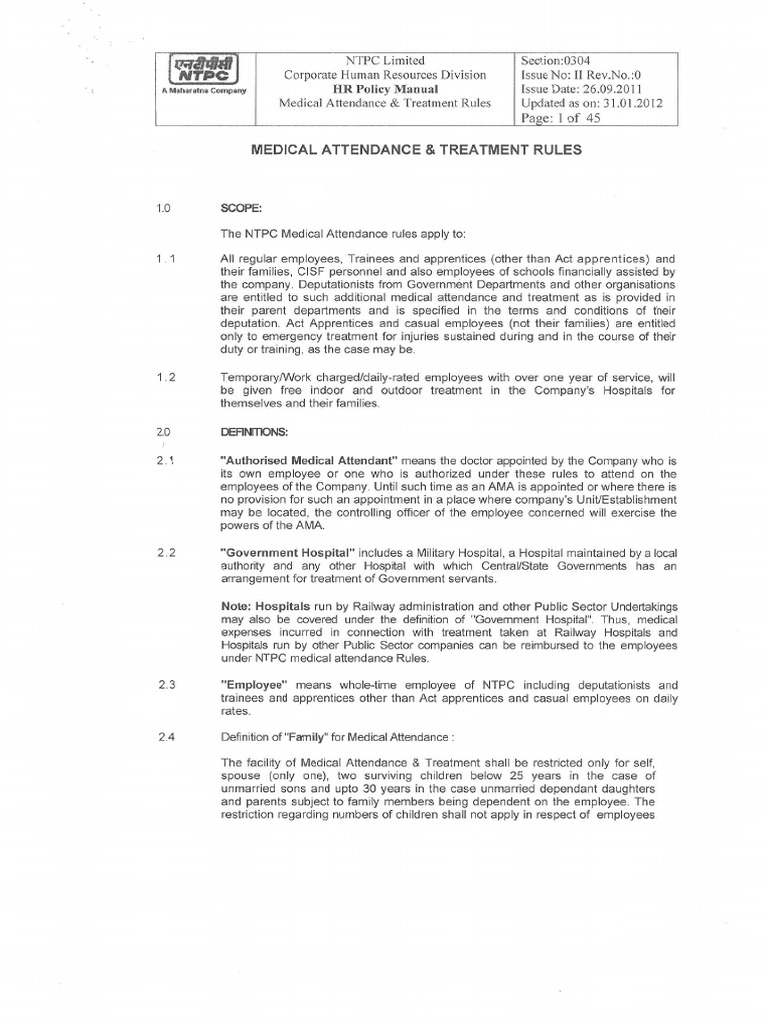 NTPC - MAT Rules | PDF