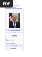 Trump's biography | PDF | Donald Trump | American Government