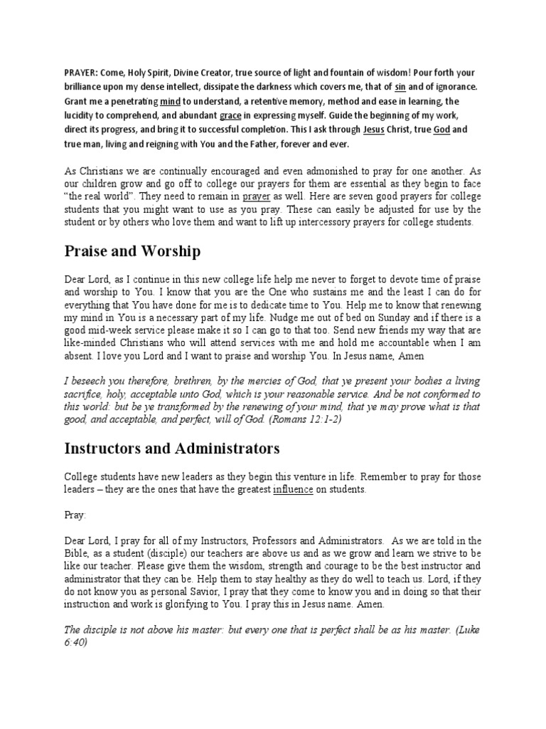 Praise and Worship | PDF | Teachers | Classroom