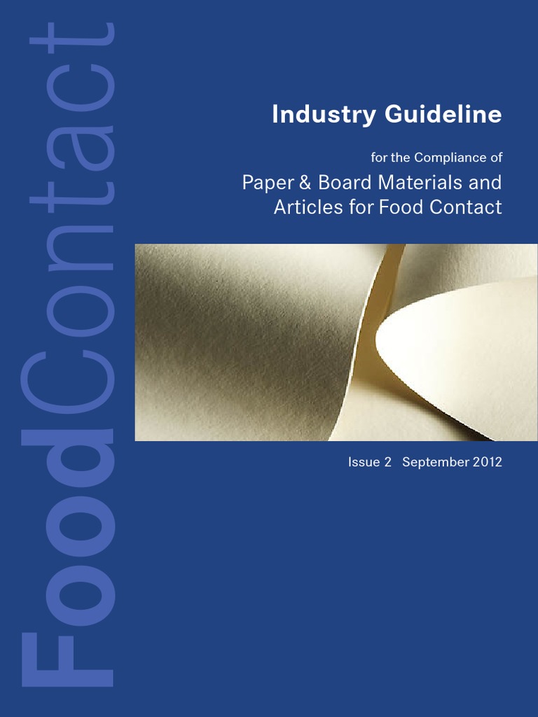 Compliance Guidelines for Food Contact Paper | PDF | Paper | Packaging ...