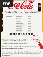 Distribution Channels of Coca | PDF | Coca Cola | The Coca Cola Company