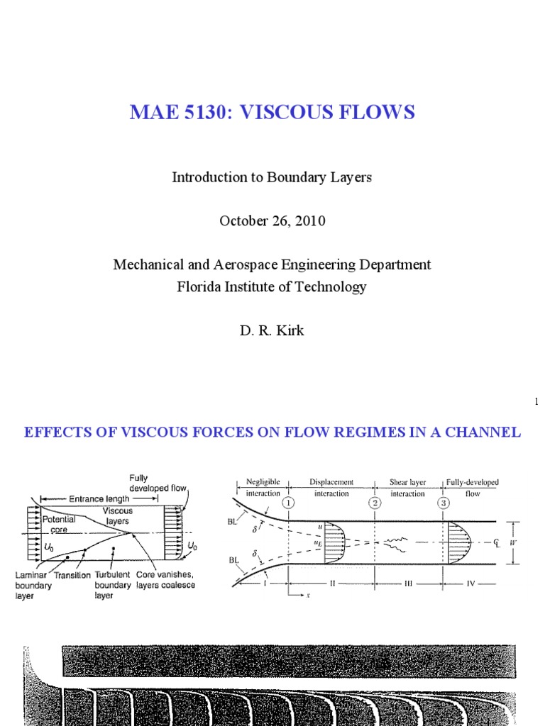 Viscous | PDF | Boundary Layer | Fluid Dynamics