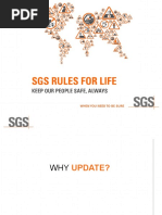 Lifesaving Rules Poster | PDF | Safety