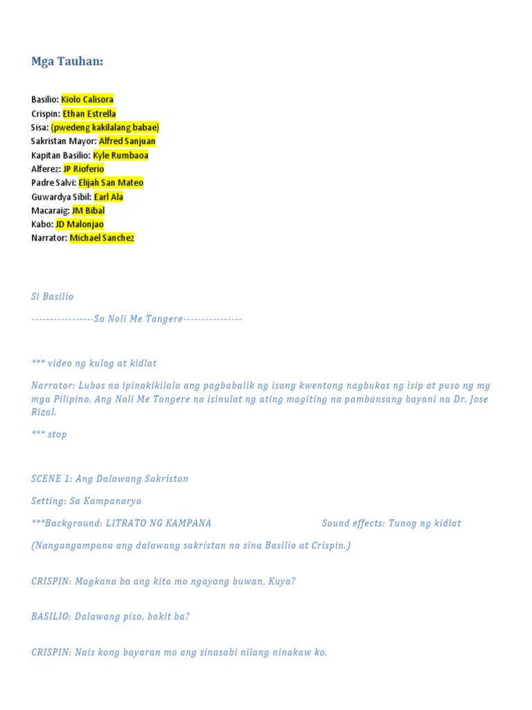 Basilio Script | PDF