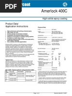Amerlock® 400 Voc: Product Data Sheet | PDF | Legal Liability | Paint