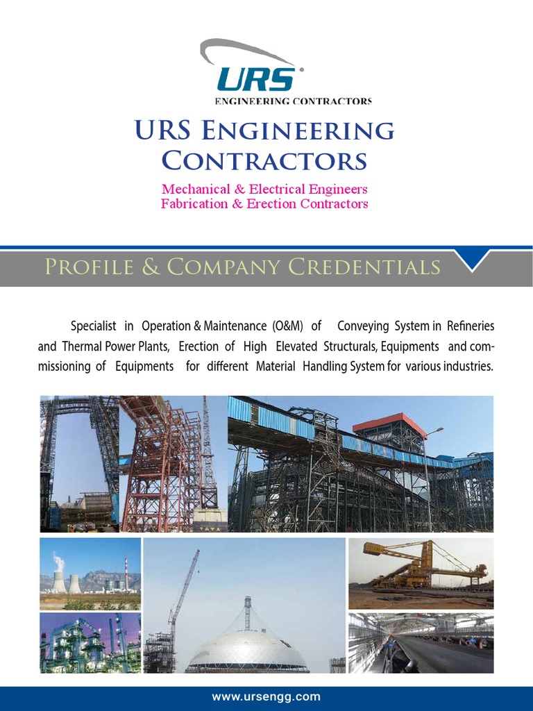 URS Brochure PDF | PDF | Oil Refinery | Energy Industry