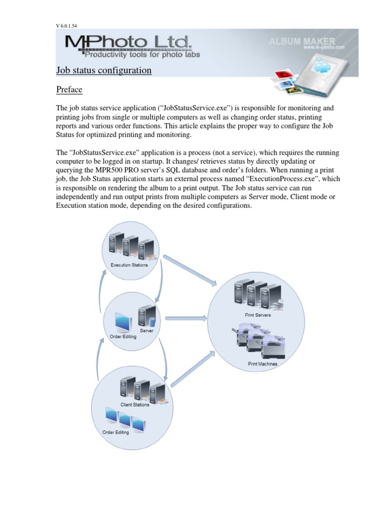Job Status Configuration | PDF | Server (Computing) | Computer File