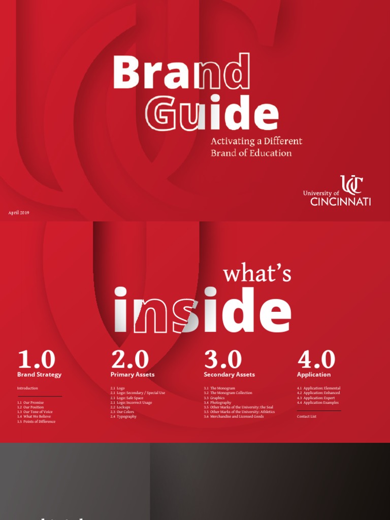 Uc Brand Standards Pdf Logos Typography