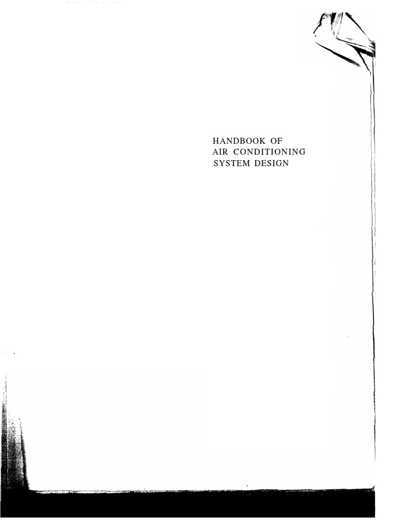 HVAC Design Handbook PDF | PDF | Ventilation (Architecture) | Surveying