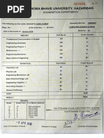 B.A. 2022 Marksheet for Mandeep Singh | PDF