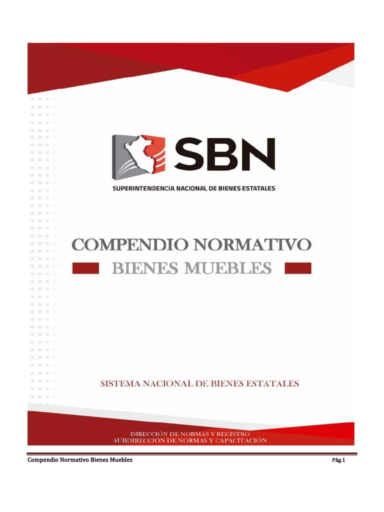 Compenio Nomativo Actualizado Muebles 23 05 2019 PDF | PDF | Propiedad ...