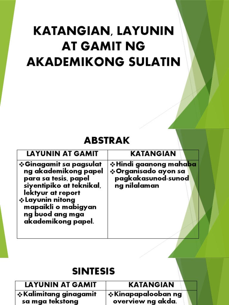#7 Halimaba NG Sulating Akademiko | PDF