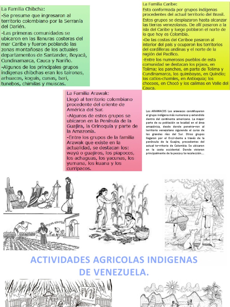 La expansión de los Arawacos y su estilo de vida en Venezuela | PDF