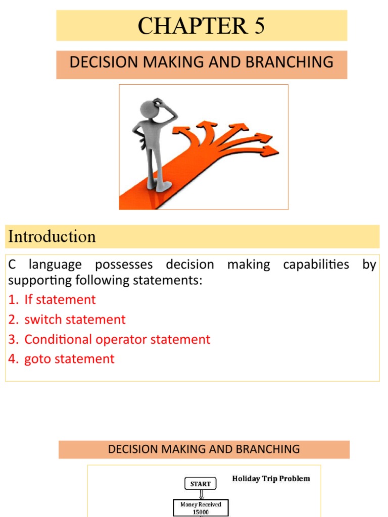 Decision Making and Branching | PDF | Control Flow | Software Engineering