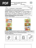 Evaluación de Diagnostico Lenguaje Segundo Año Básico | PDF