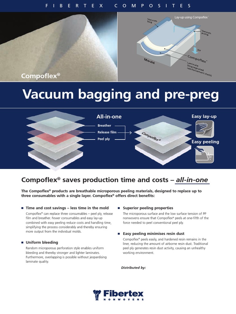 Vacuum Bagging and Pre-Preg: Compoflex | PDF | Epoxy | Polymers