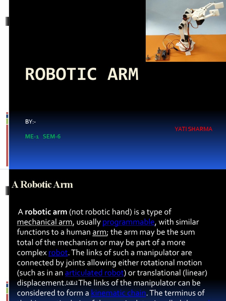 Robotic Arm12 | PDF | Robotics | Canadarm