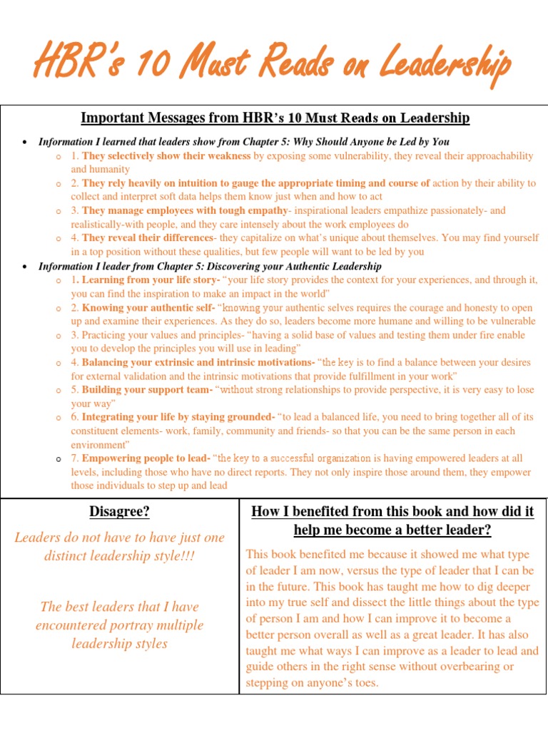 Book Handout | PDF | Motivation | Motivational